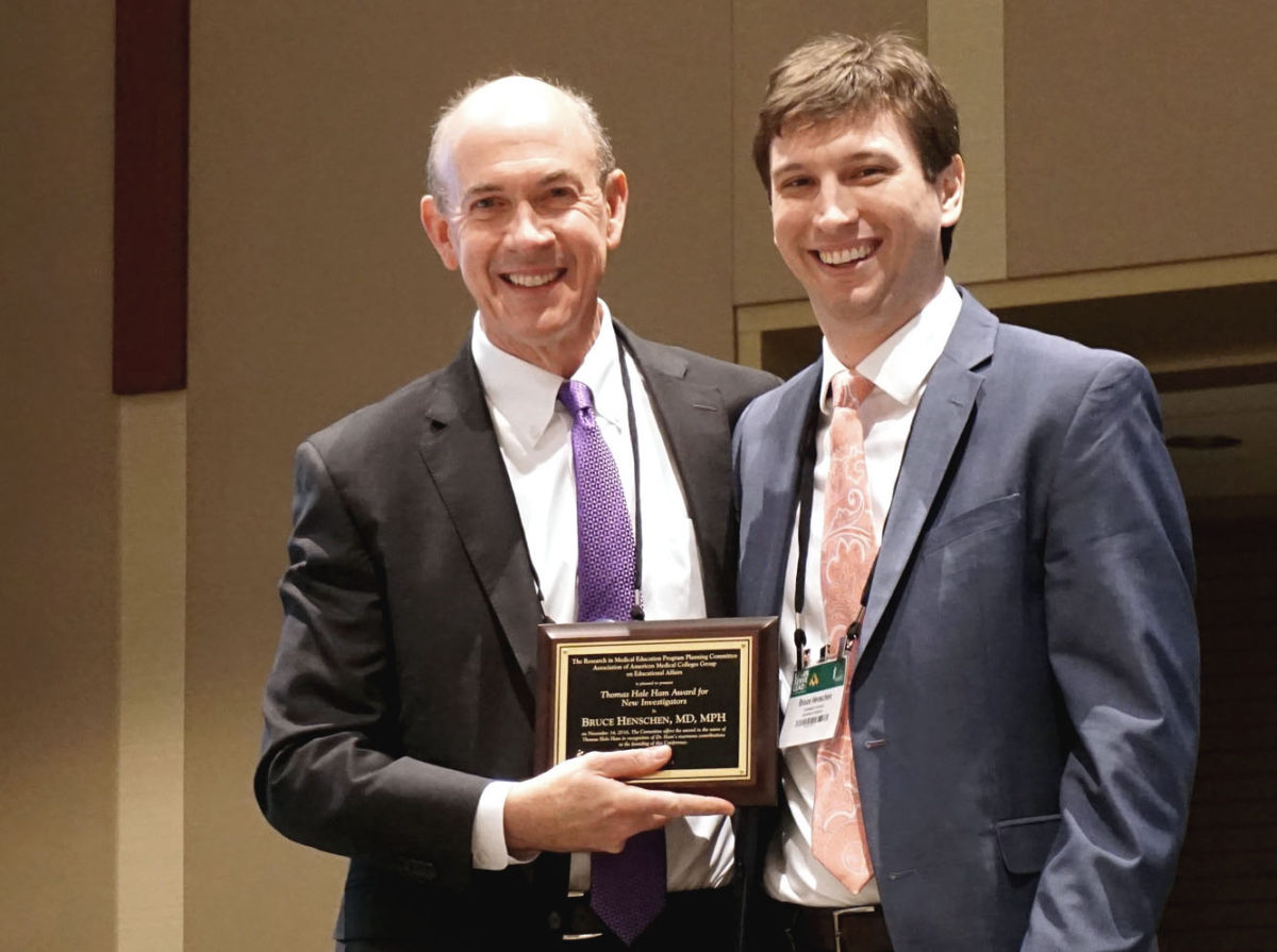 Henschen Receives New Investigator Award From AAMC - News Center