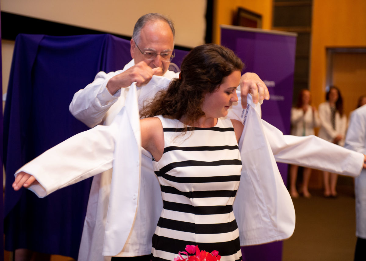 Professional Programs Celebrate White Coat Ceremonies - News Center