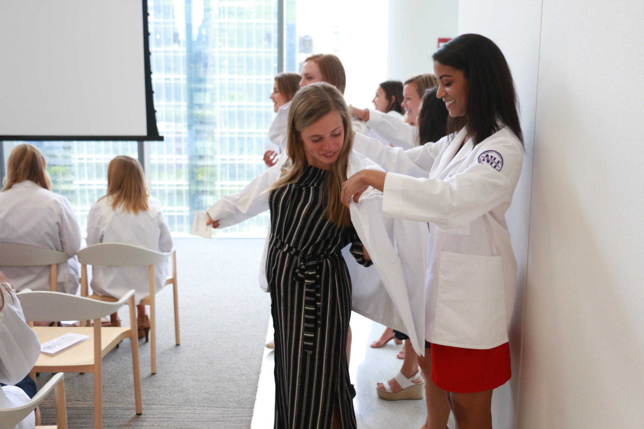 Professional Programs Celebrate White Coat Ceremonies - News Center