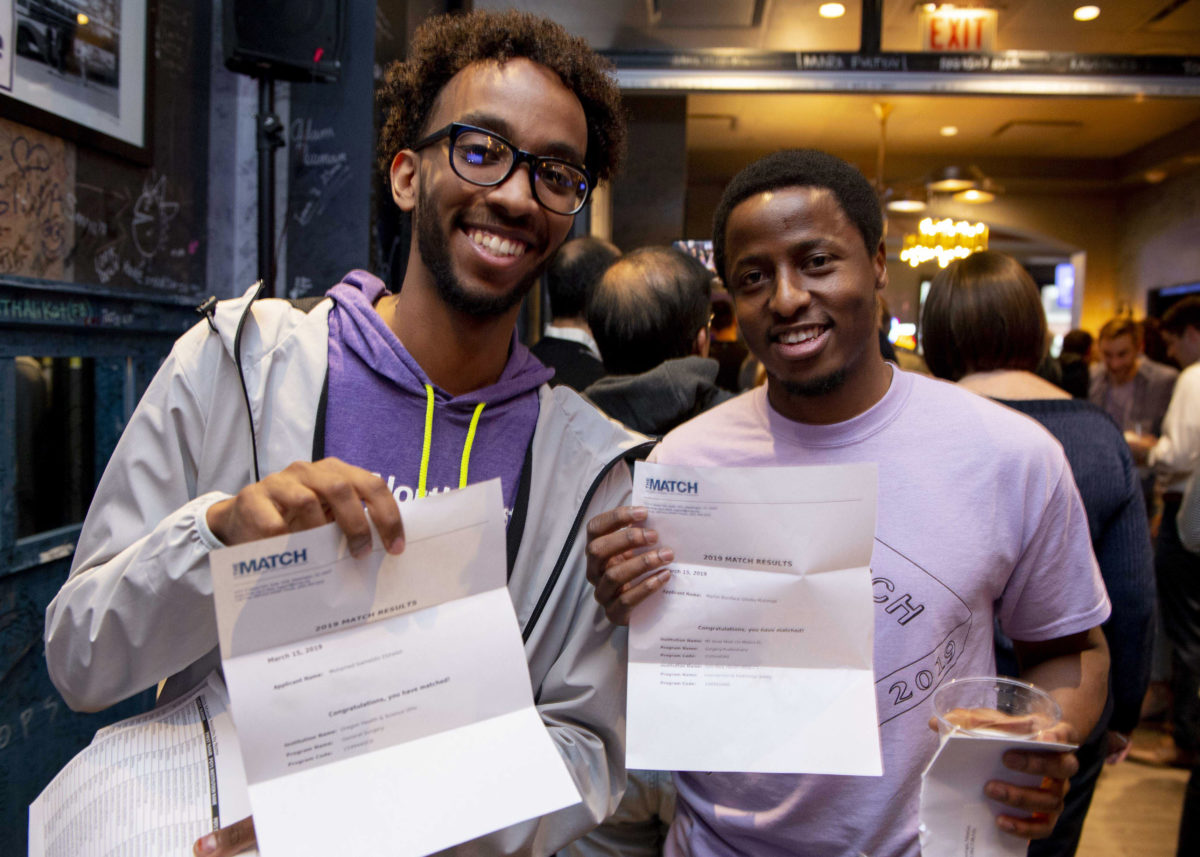 Medical Students Celebrate Match Day 2019 - News Center