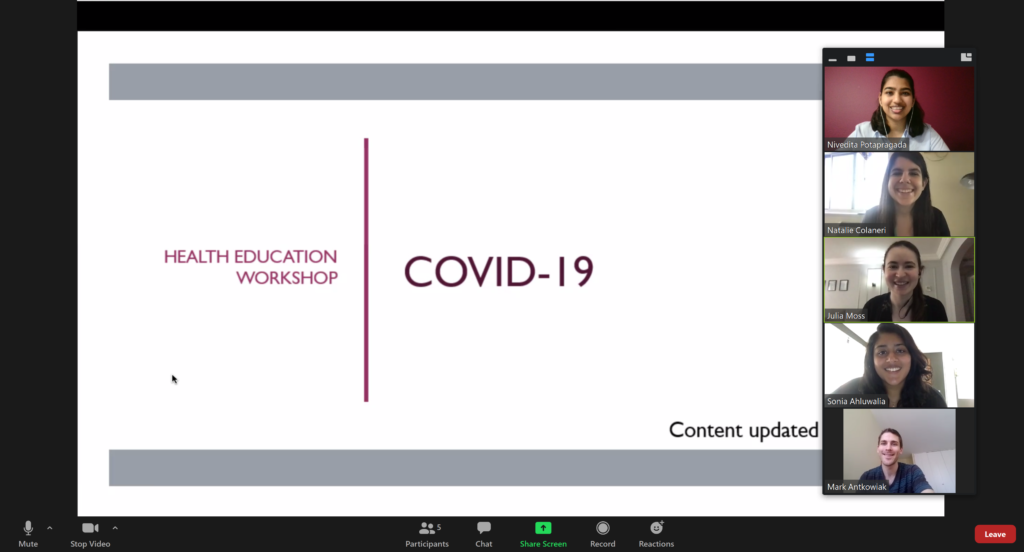Medical Students Hold Online COVID-19 Education Sessions - News Center