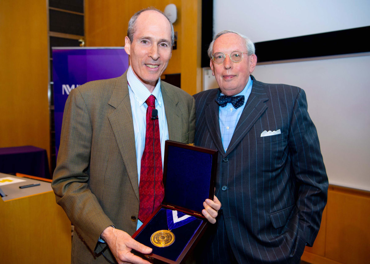 Nathans Delivers Nemmers Prize Keynote Lecture - News Center